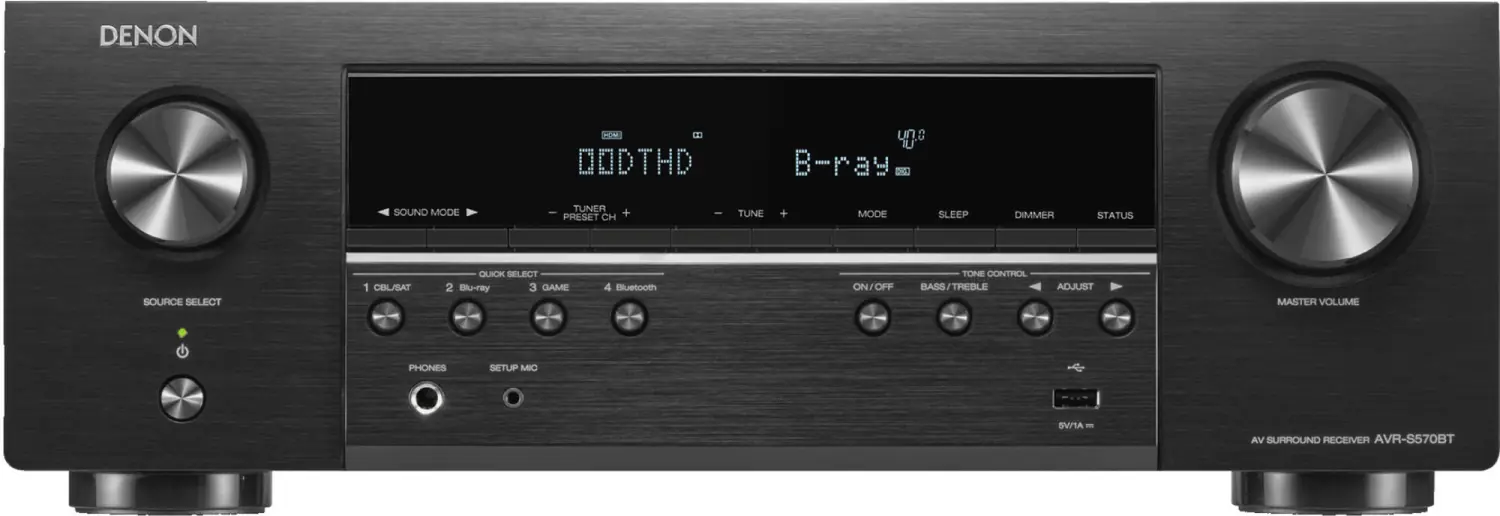Denon AVR-S570BT vs Yamaha RX-D485: Comprehensive Comparison