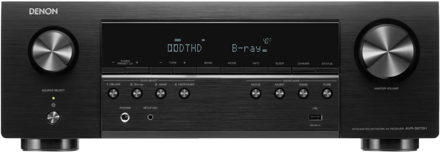 Denon AVR-S670H Review - Features, Specs, and Performance