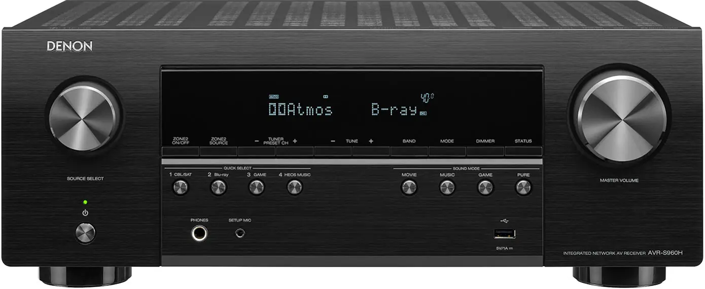 Denon AVR-S960H vs Denon AVR-X4200W: Comprehensive Comparison