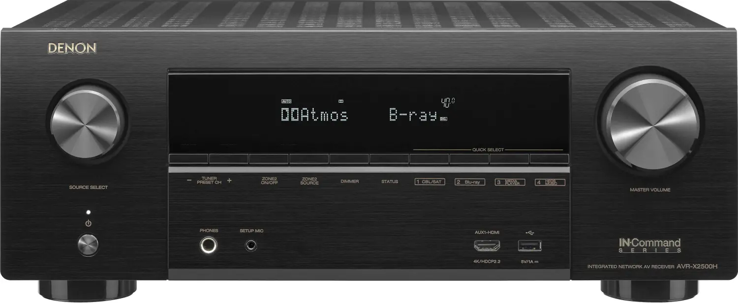 Denon AVR-X2500H Review - Features, Specs, and Performance