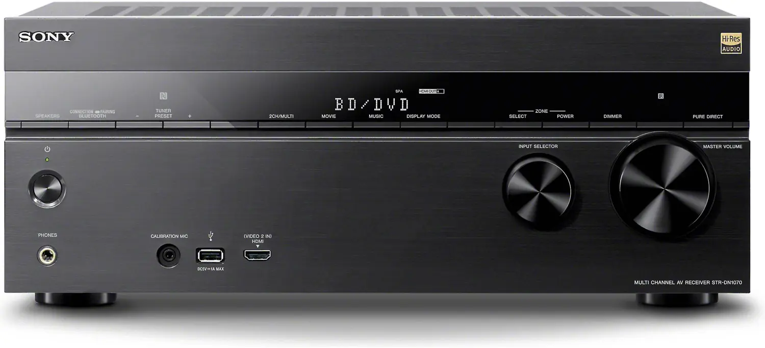 Sony STR-DN1070 vs Yamaha RX-A830: Audio Features Comparison
